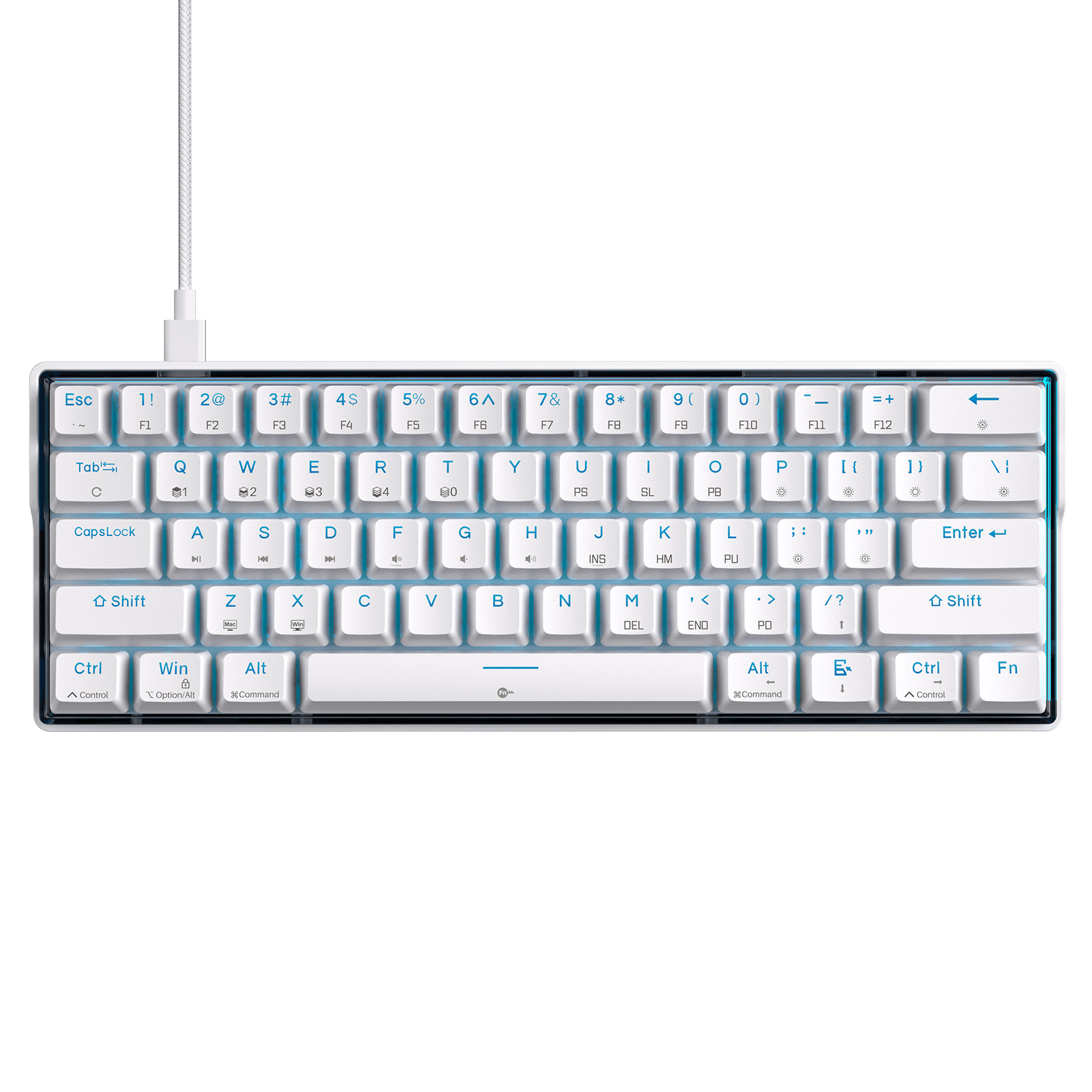 Kemove K61SE SnowFox Mechanical Keyboard - Kemove Mechanical Keyboard