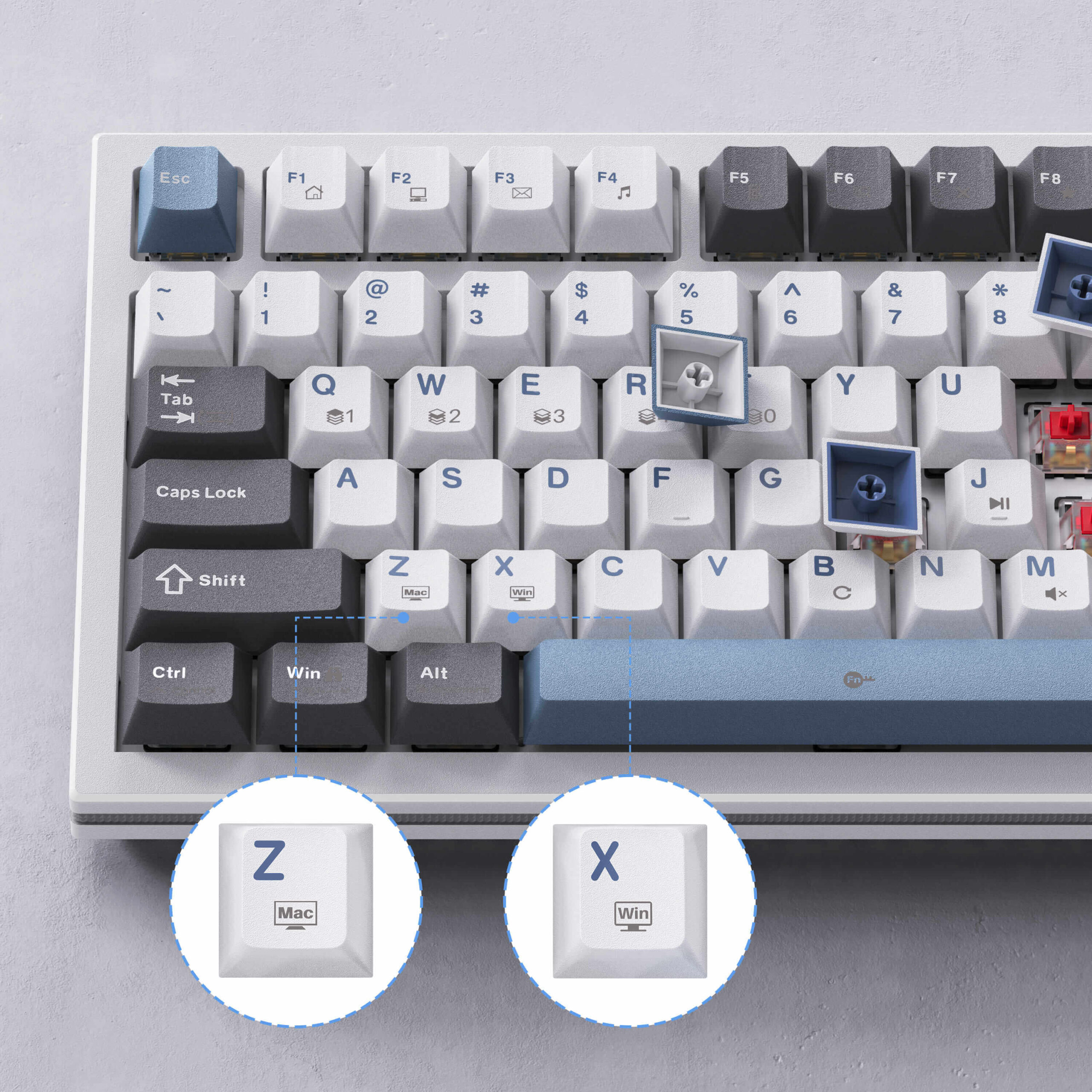 Kemove K98SE 1980 Mechanical Keyboard - Kemove Mechanical Keyboard