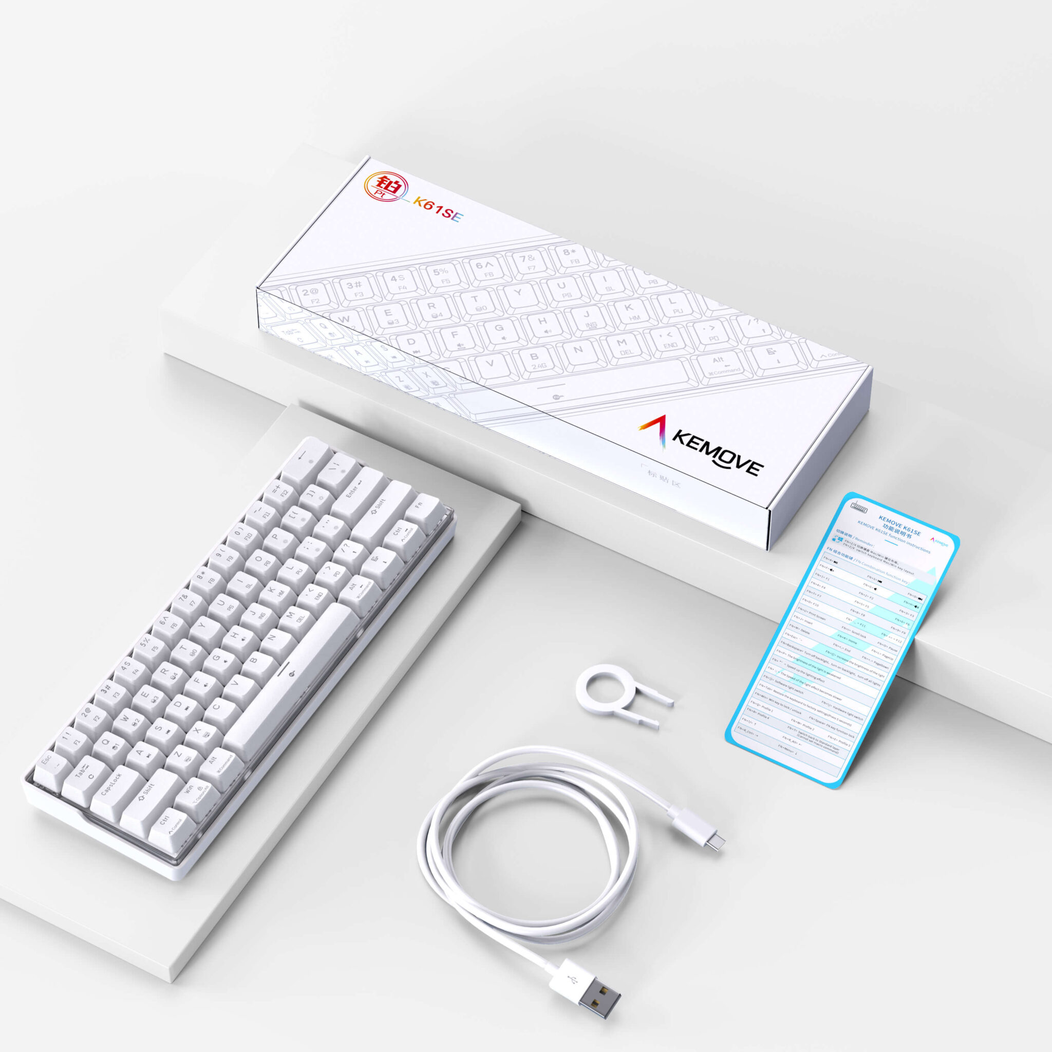 61 & 68 Keys Mechanical Keyboard | Shop Now - Kemove